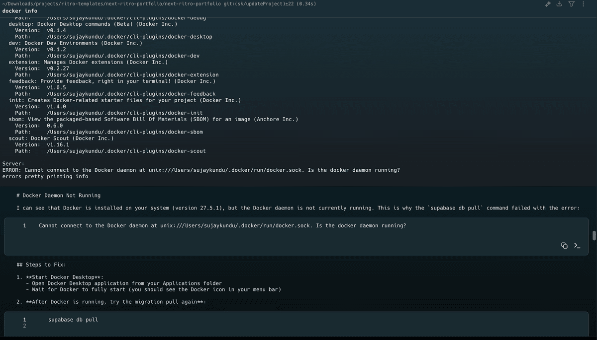 Setup supabase for nextjs